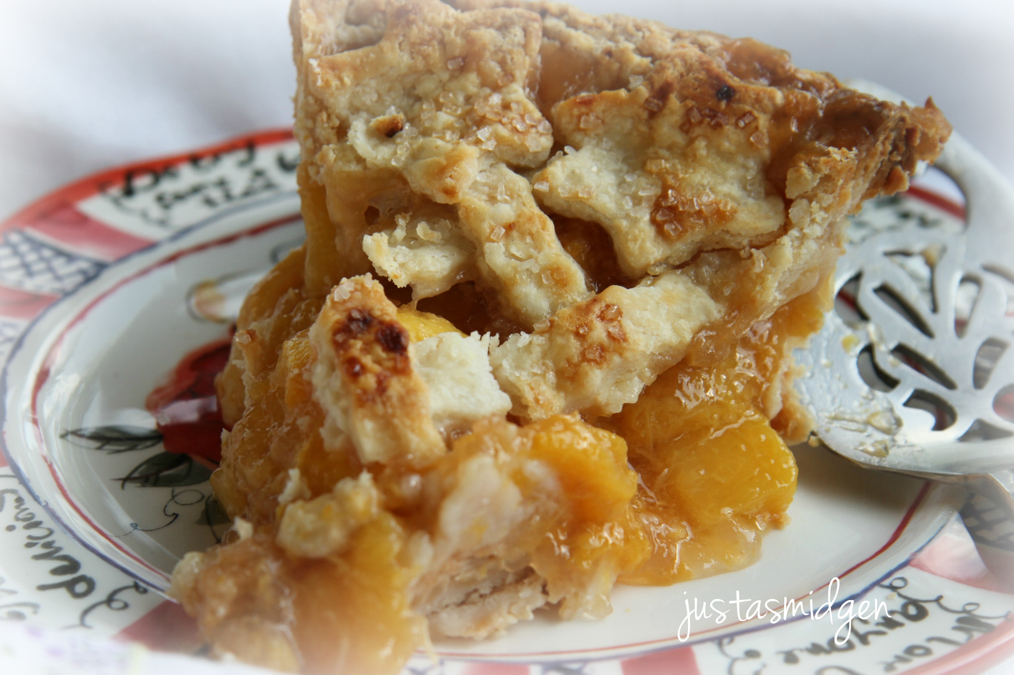Once in a { Blue Moon } Peach Pie and a Celebration of Stars » Just a ...