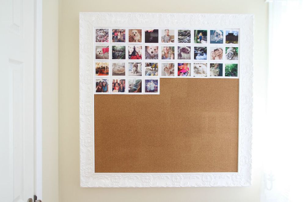Easy Instagram Memory Board » Just a Smidgen