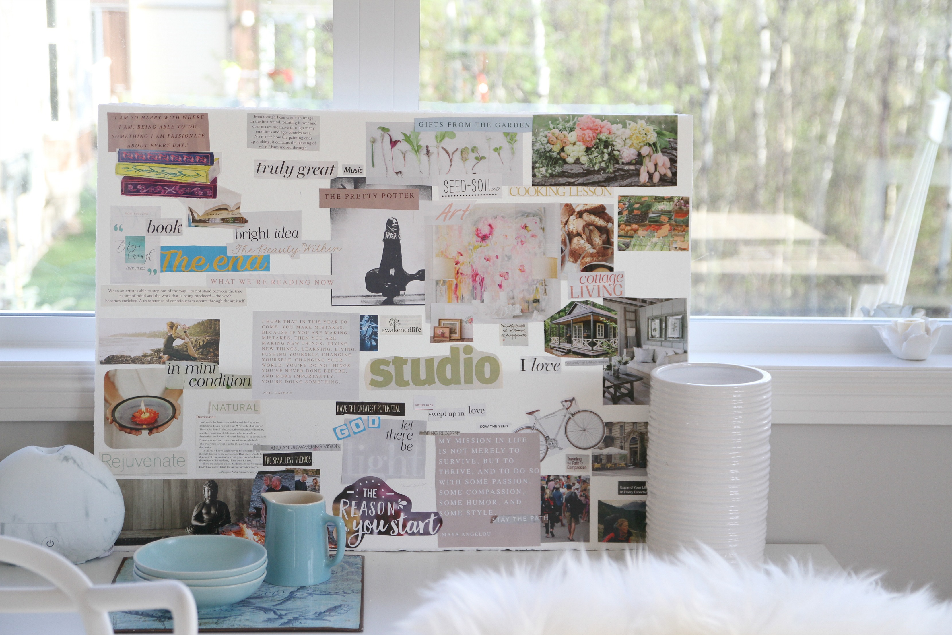 Creating a Vision Board » Just a Smidgen