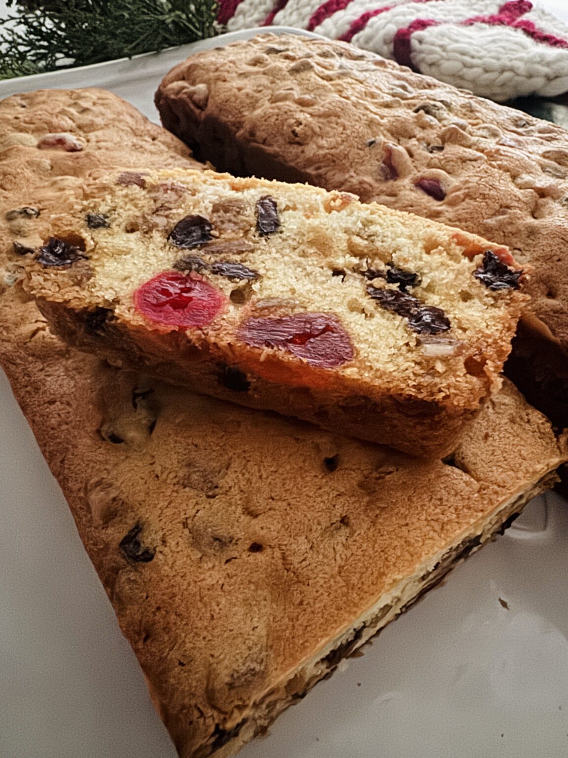 Aunt Ted’s Light Christmas Fruit Cake » Just a Smidgen